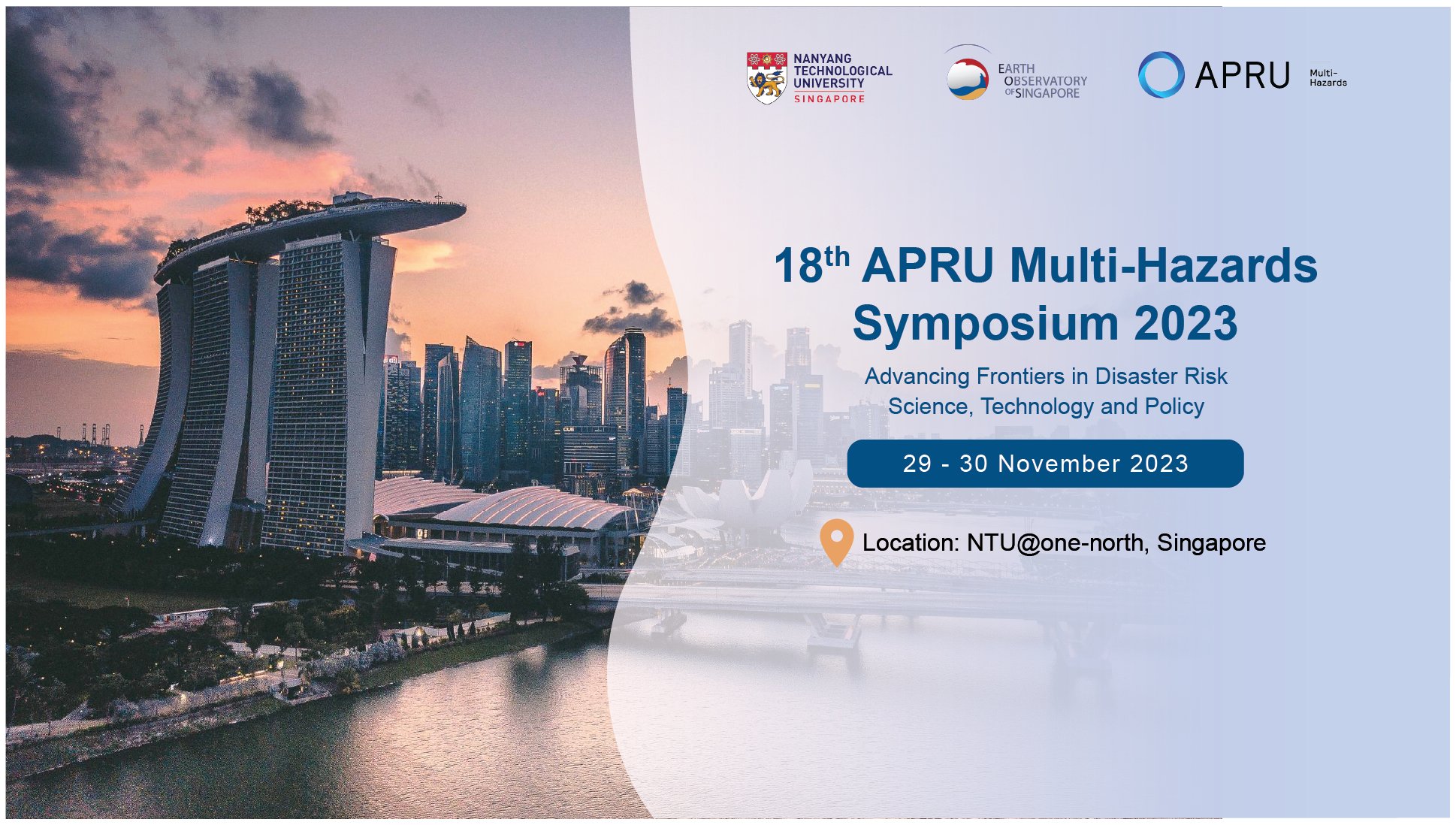 18th APRU Multi-Hazards Symposium 2023 | Earth Observatory of Singapore ...